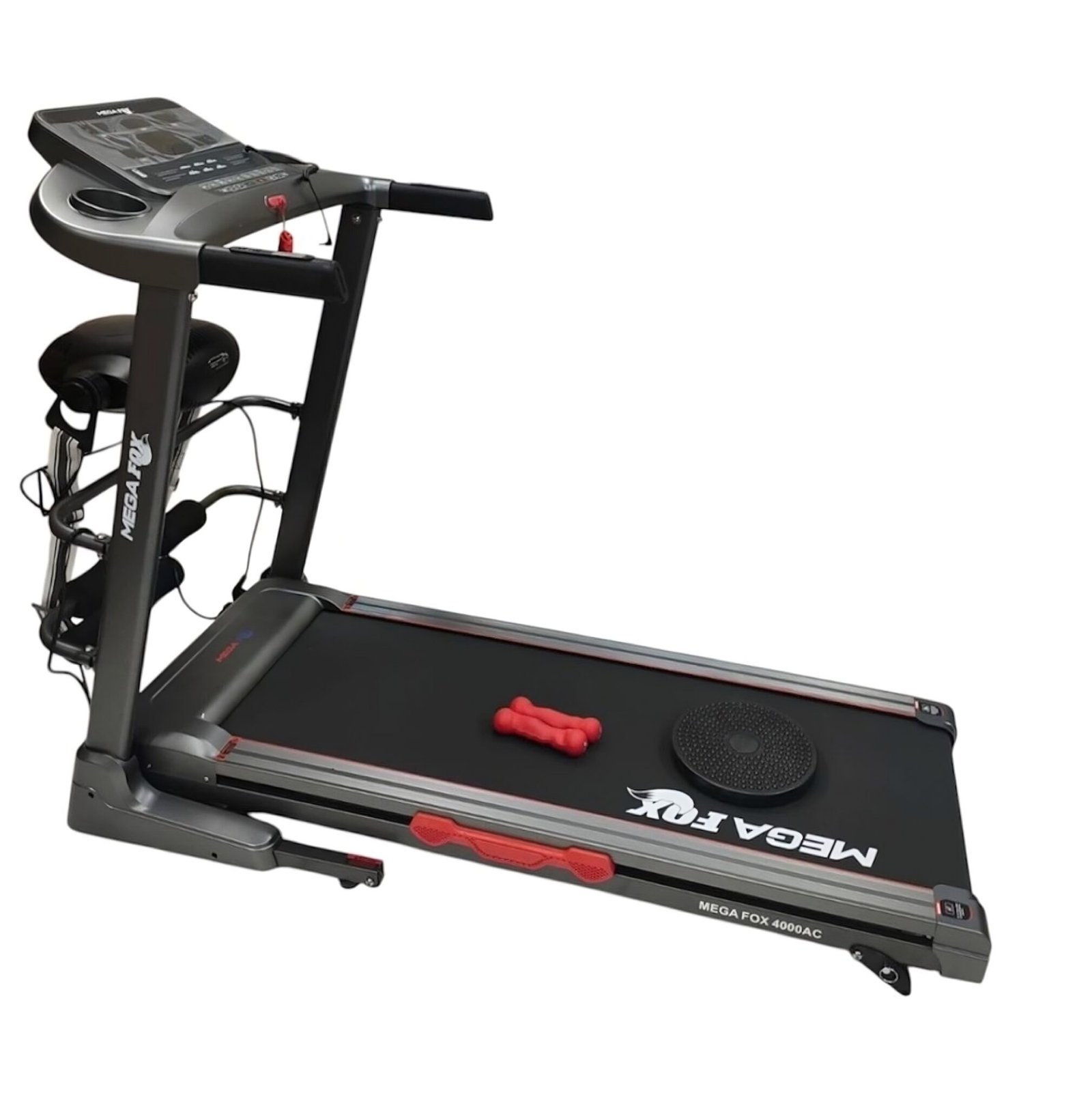 AC Treadmill Mega Fox (150Kilo) + Accessories - My Fitness Bag